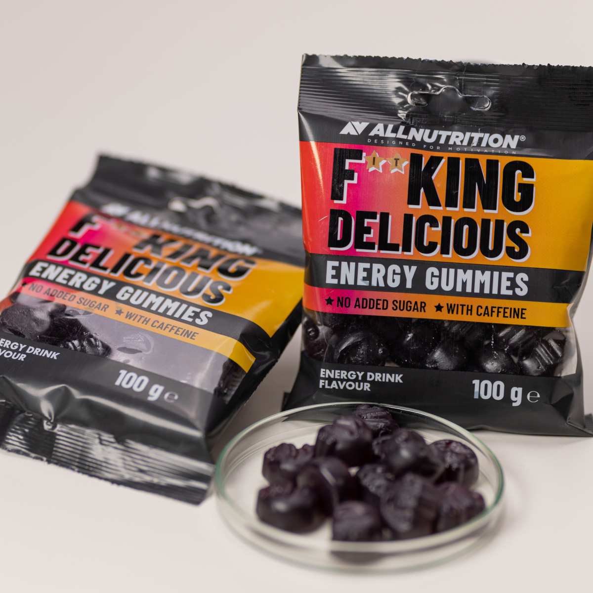 Fitking Delicious Energy Gummies 100g - ALLNUTRITION • 990 Ft ...