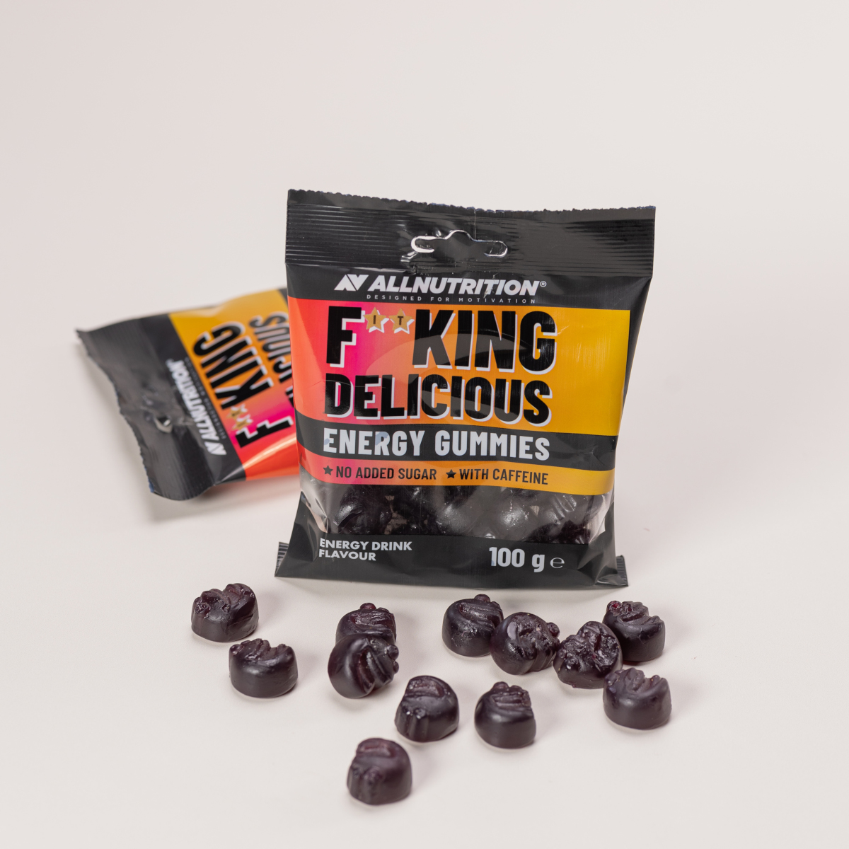 Fitking Delicious Energy Gummies 100g - ALLNUTRITION • 990 Ft ...